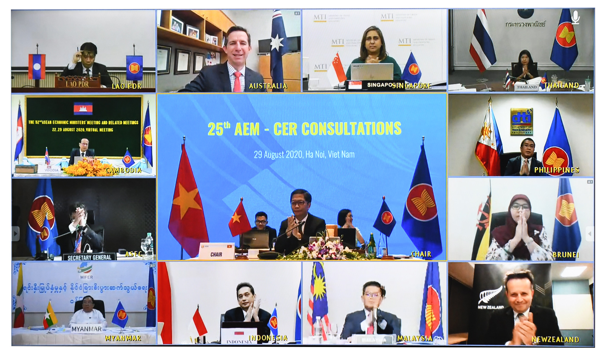 Joint Media Statement Of The Twenty Fifth Aem Cer Consultations Asean
