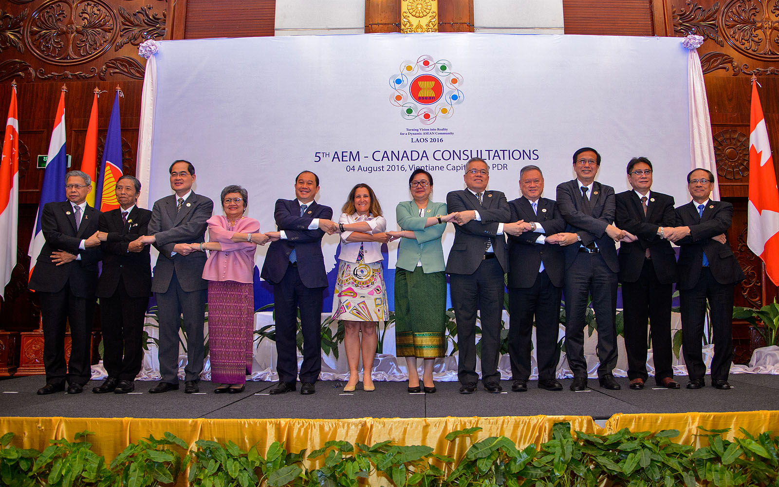 Joint Statement Of The Fifth Aem Canada Consultations Asean Main Portal