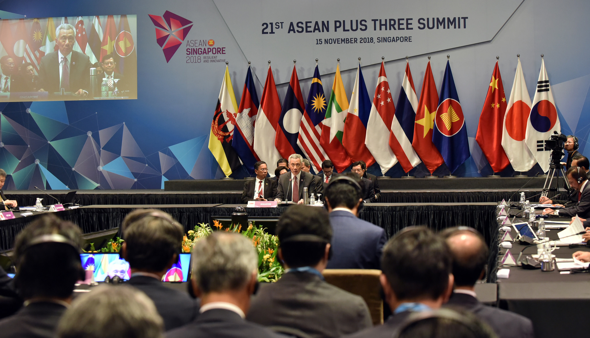 Chairmans Statement Of The 21st Asean Plus Three Summit Asean Main