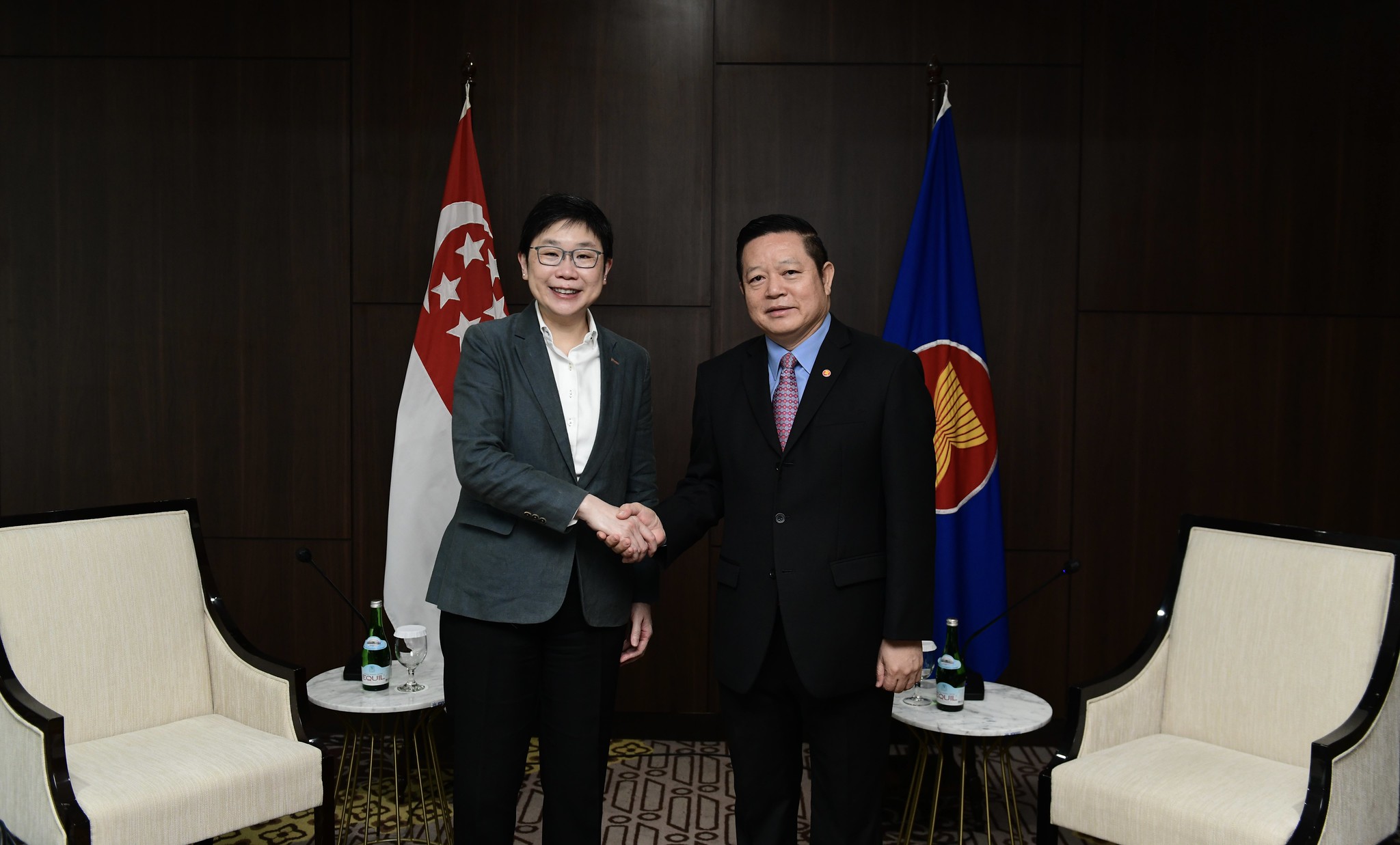Permanent Representative of Singapore to ASEAN calls on SG - ASEAN Main ...