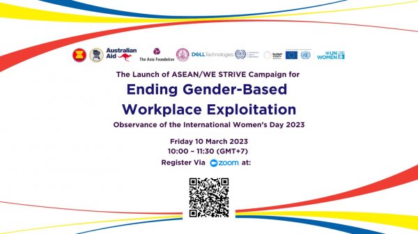Asean We Strive Launches Campaign To End Gender Based Workplace