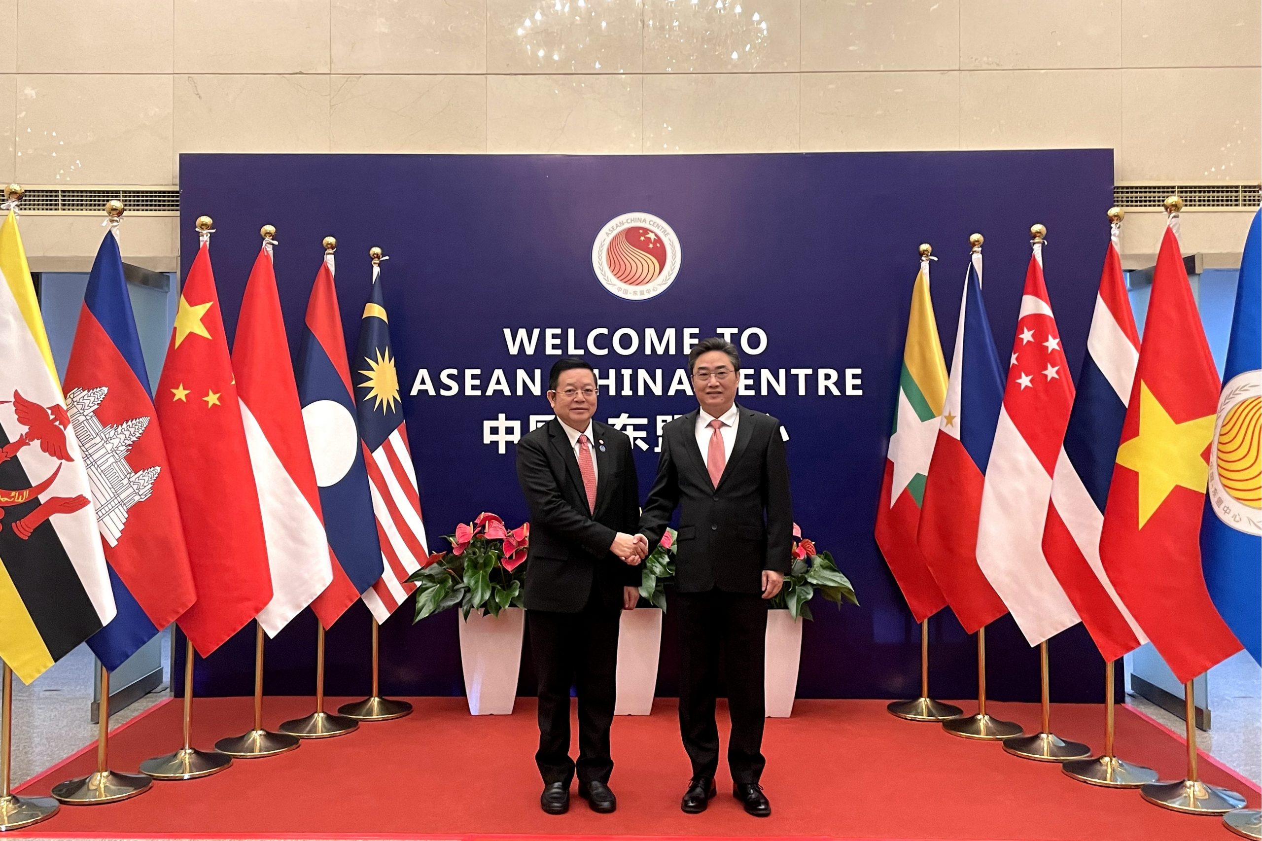 Secretary General Of Asean Meets Secretary General Of Asean China