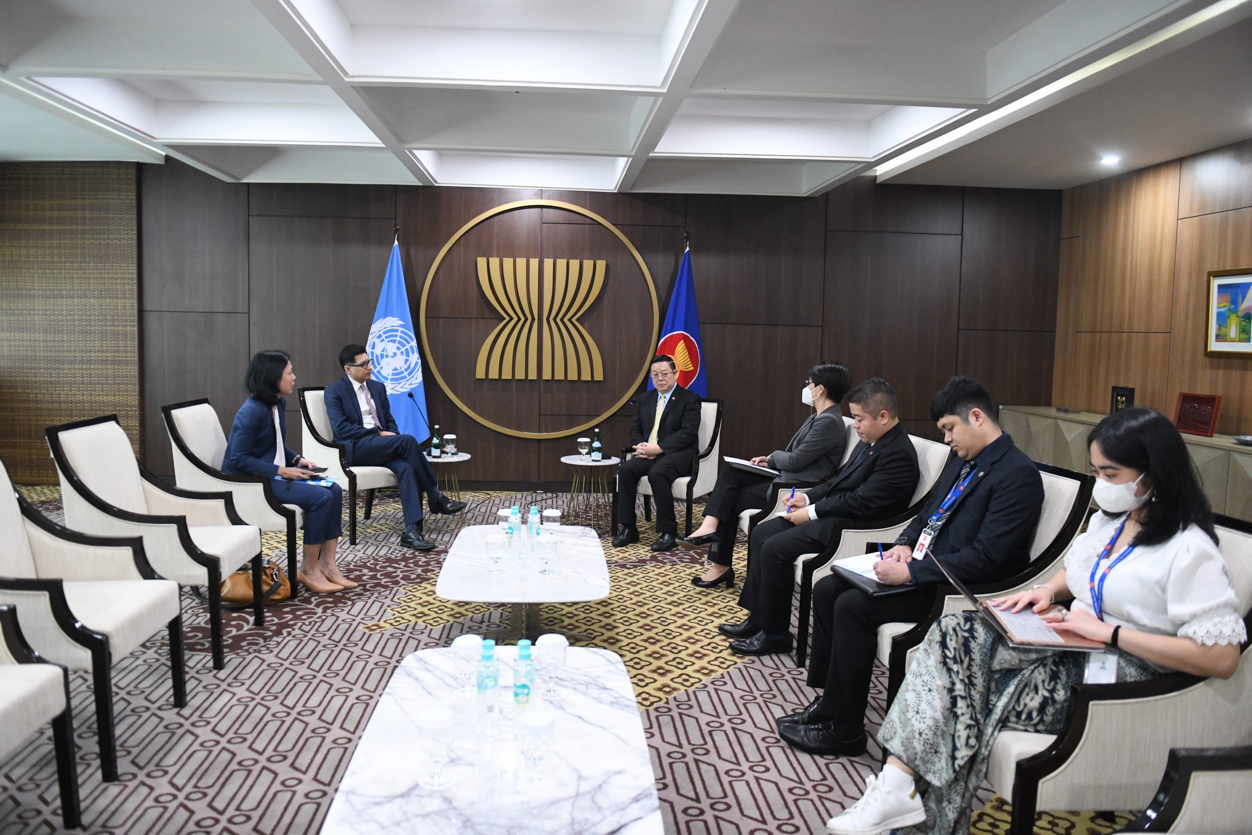 Secretary General Of Asean Receives Un Women Country Representative Of