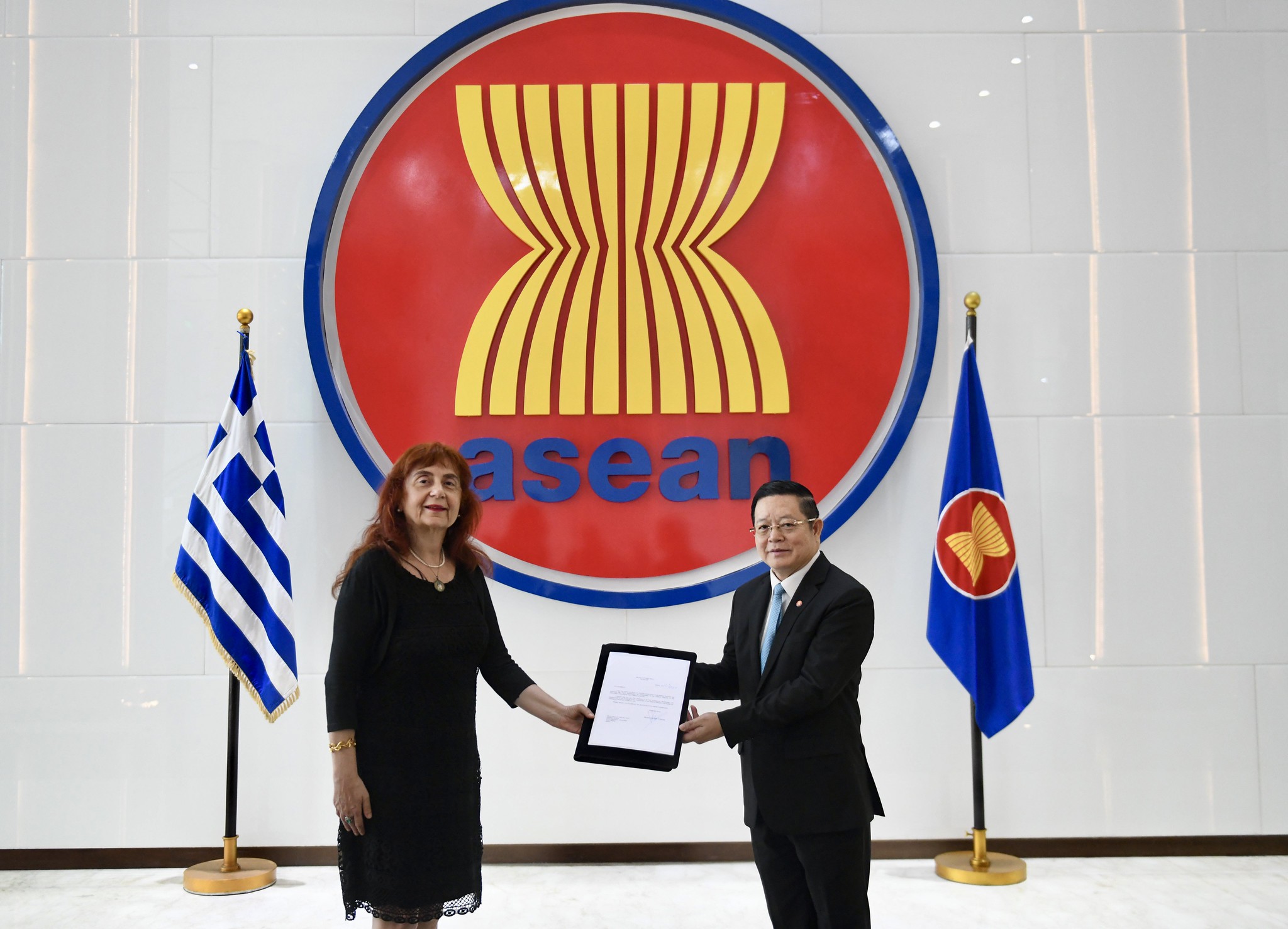 Ambassador Of Hellenic Republic To Asean Presents Credentials To