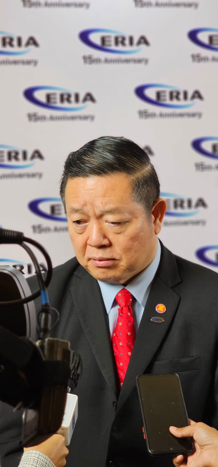 Secretary General Of Asean Attends Erias 15th Anniversary Dinner