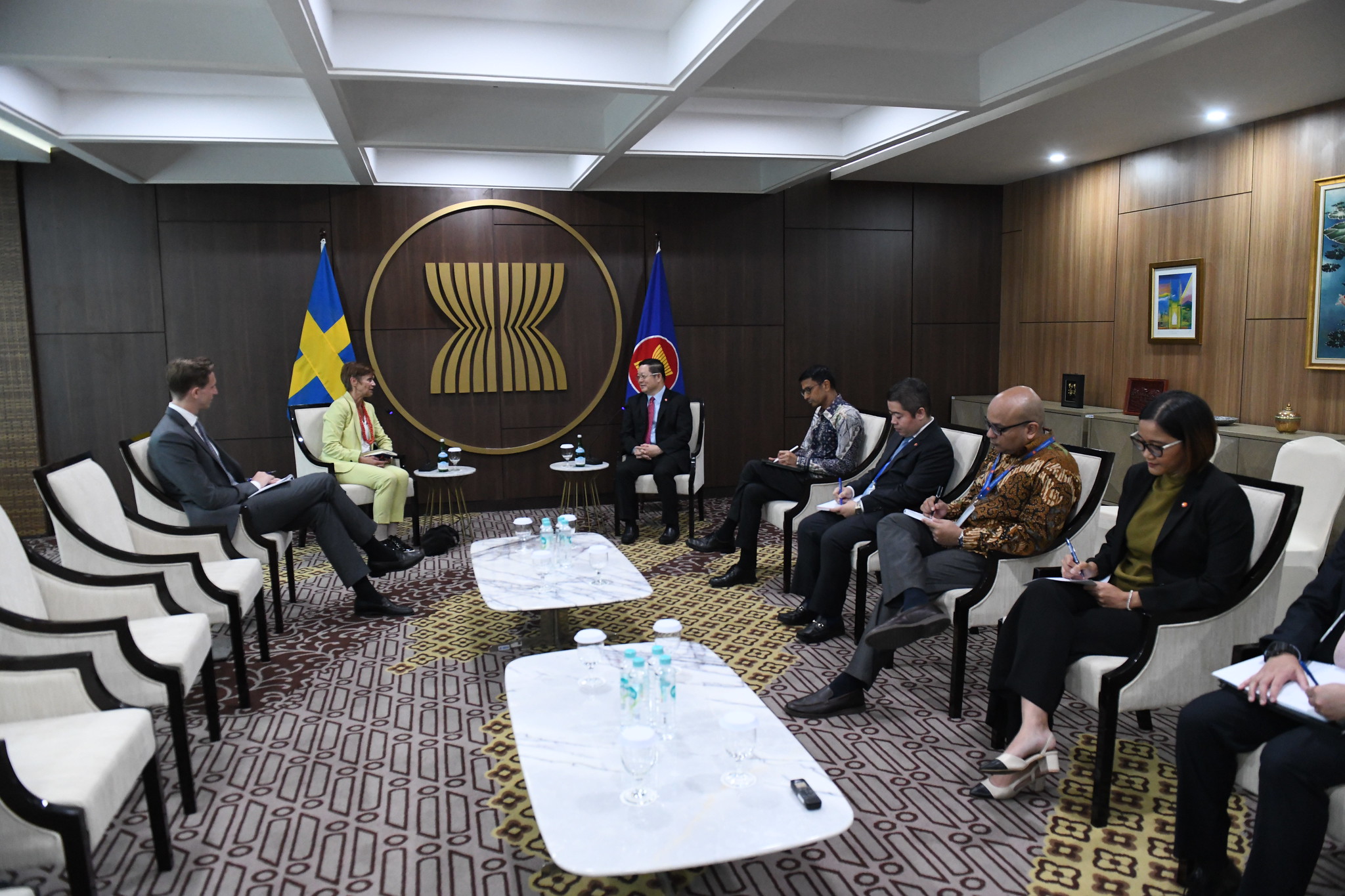 Secretary General Of Asean Receives Farewell Call By Ambassador Of