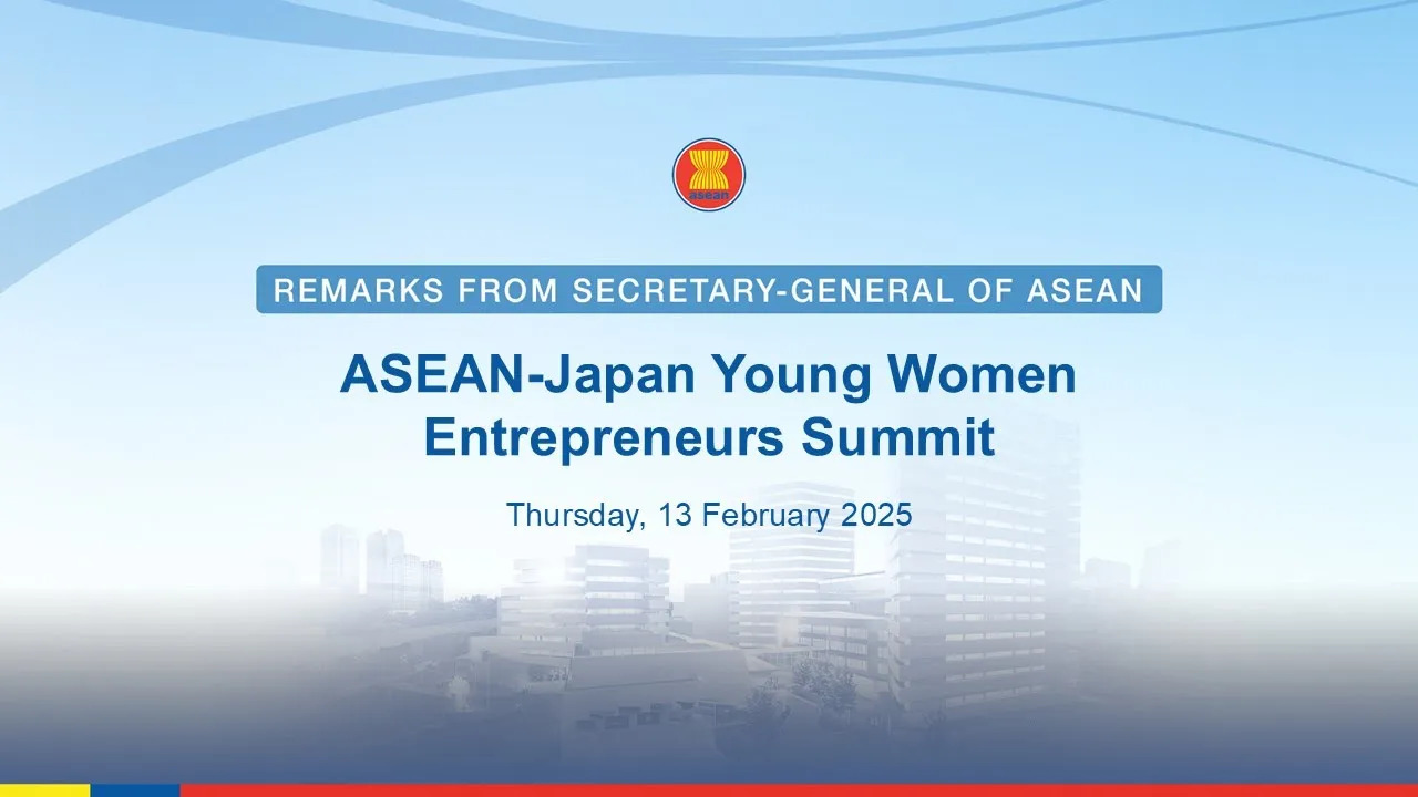 Secretary-General of ASEAN delivers video remarks at the ASEAN-Japan ...
