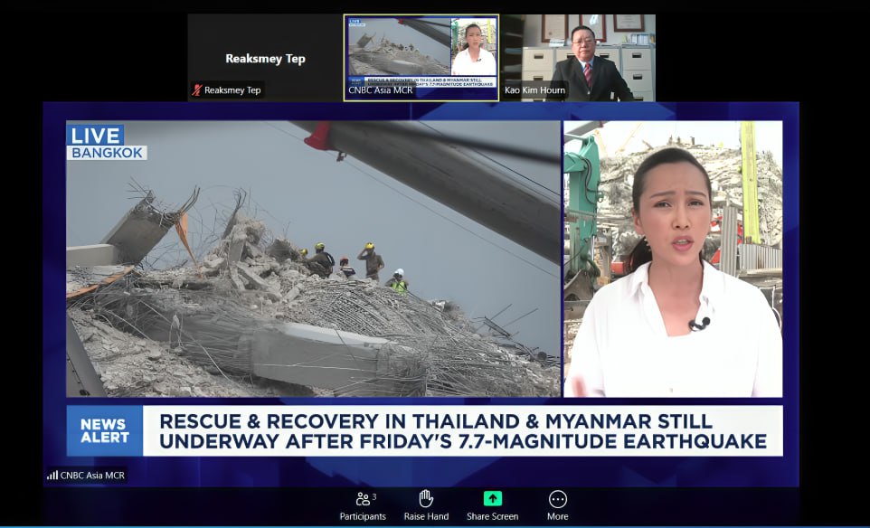 Secretary-General of ASEAN addresses aftermath of the earthquake in ...