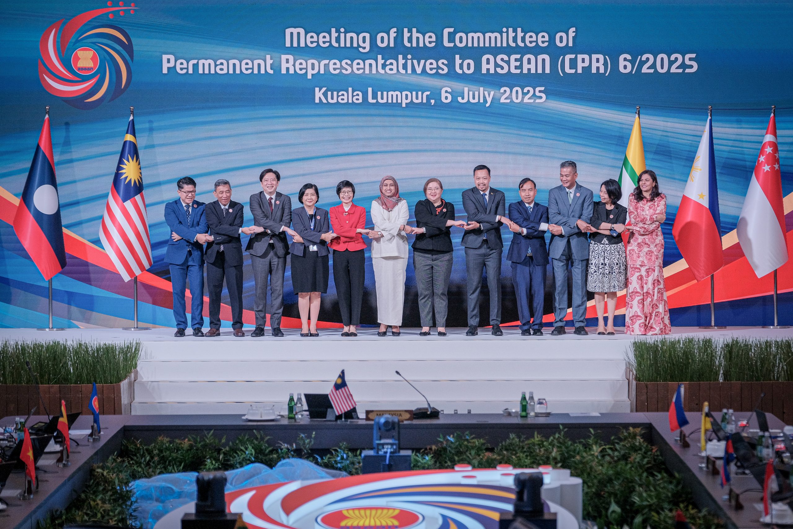 The Committee of Permanent Representatives to ASEAN Convenes Meeting in ...