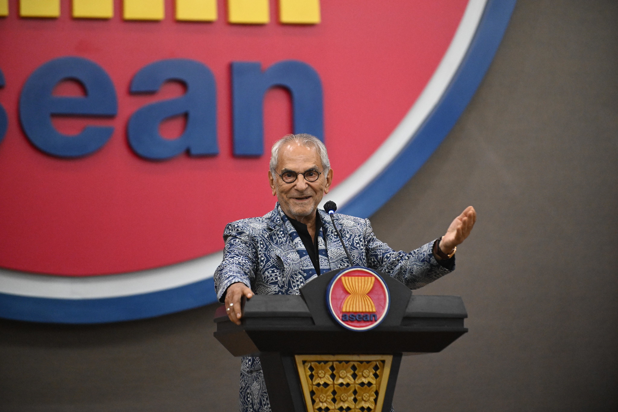 Timor-Leste President Jose Ramos-Horta delivers policy speech at ASEAN ...