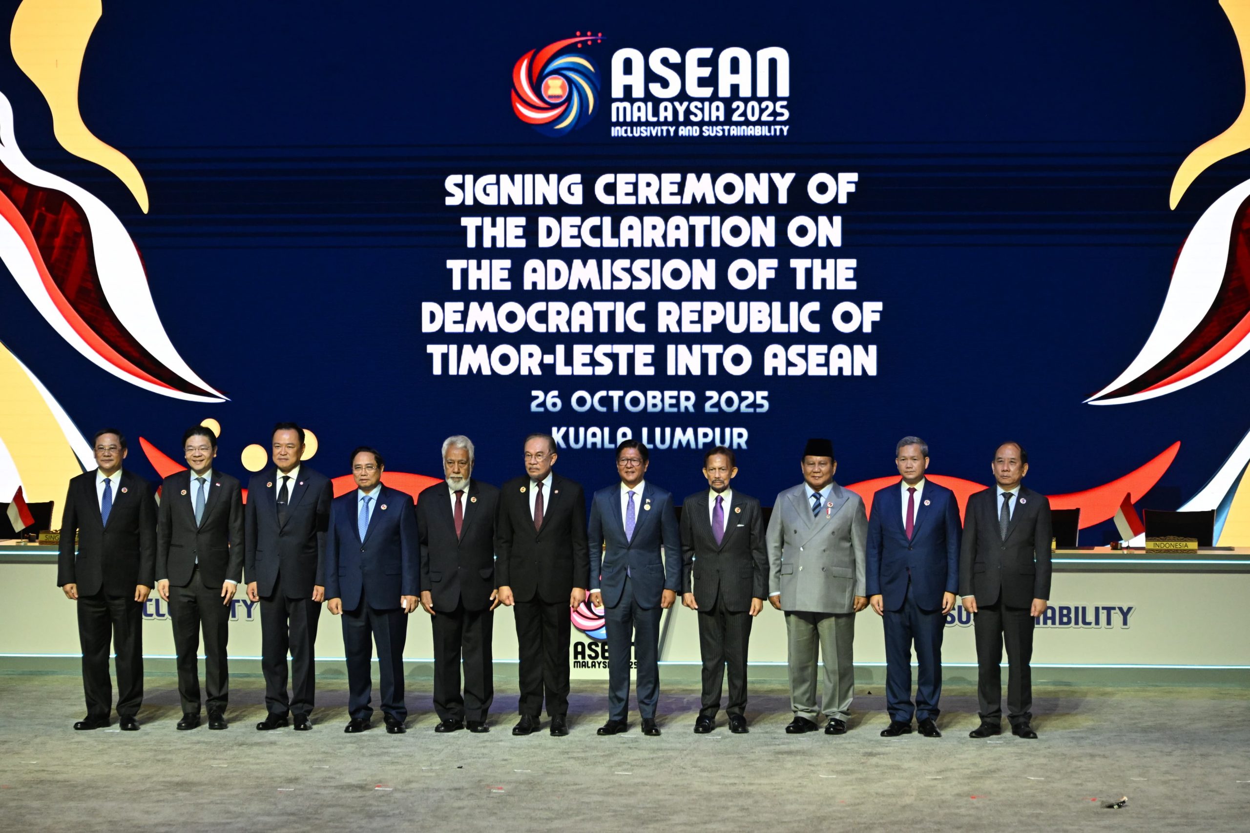 Forging a New Era: Timor-Leste Admitted into ASEAN - ASEAN Main Portal