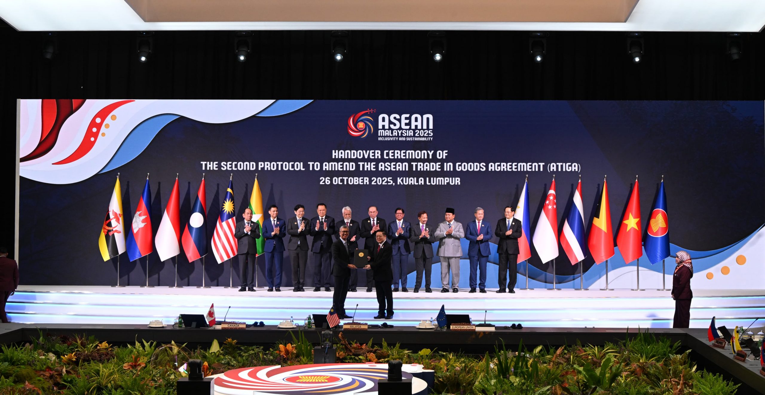 Secretary-General of ASEAN Attended the Handover Ceremony of the Second ...