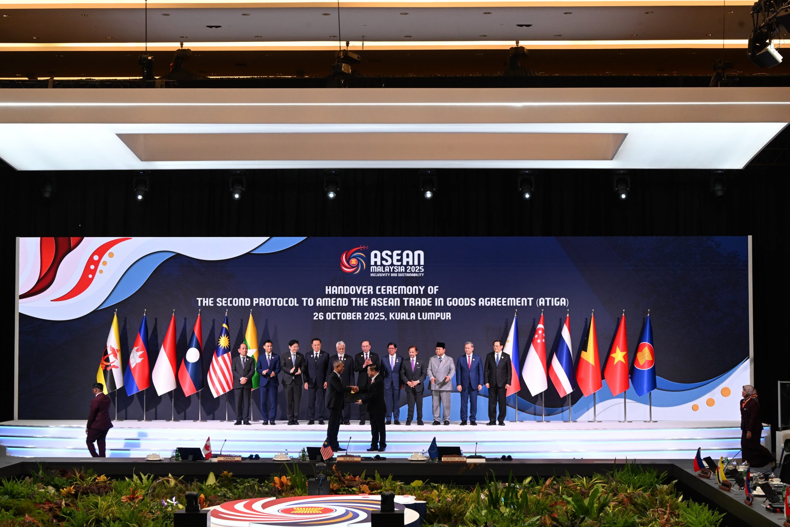 Secretary-General of ASEAN Attended the Handover Ceremony of the Second ...