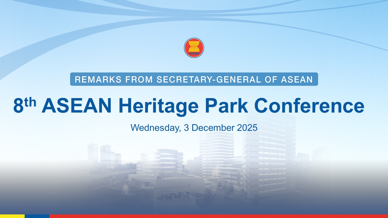 Secretary-General of ASEAN delivers video message at the Opening ...