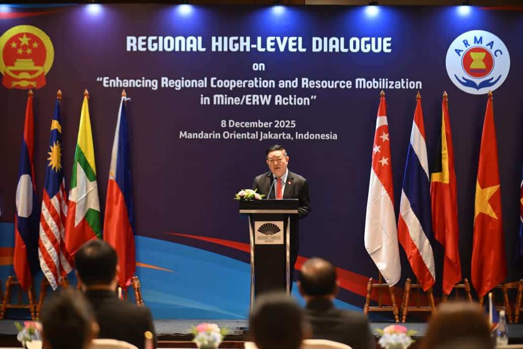 Secretary-General of ASEAN delivers opening remarks at the 2025 High ...