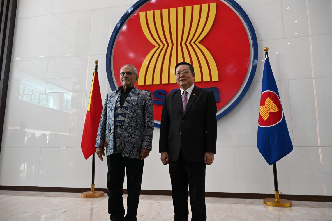 Secretary-General of ASEAN welcomes the President of the Democratic ...