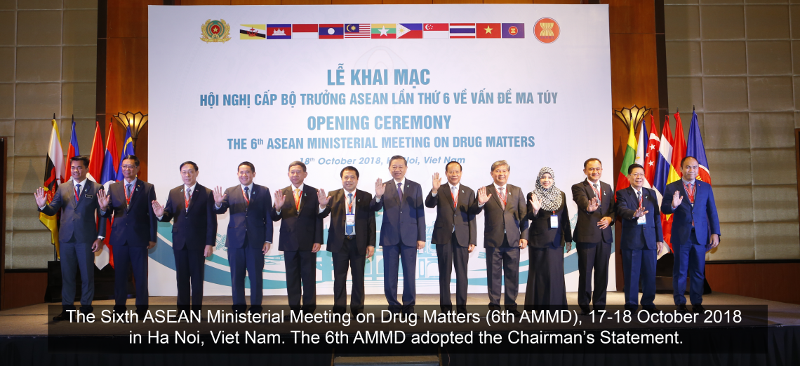 Chairmans Statement Of The Sixth Asean Ministerial Meeting On Drug