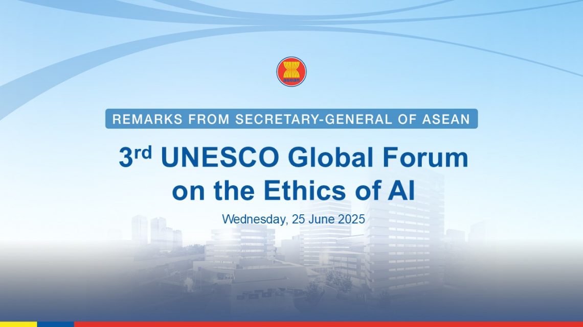 Recorded Remarks at the 3rd UNESCO Global Forum on the Ethics of AI ...