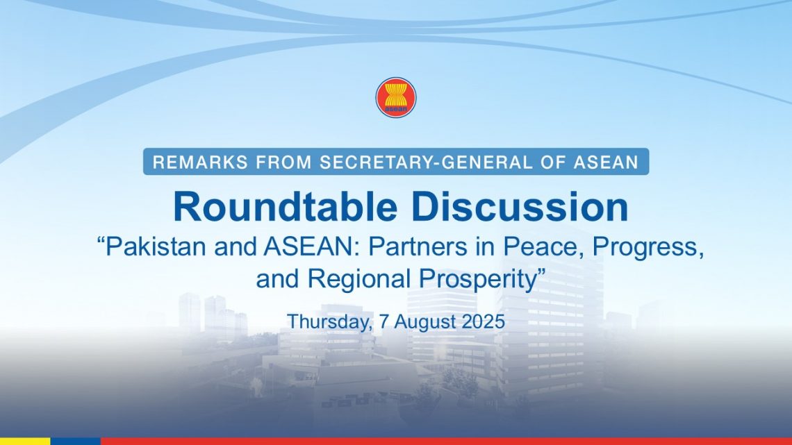 Secretary-General of ASEAN delivers pre-recorded remarks at the ...