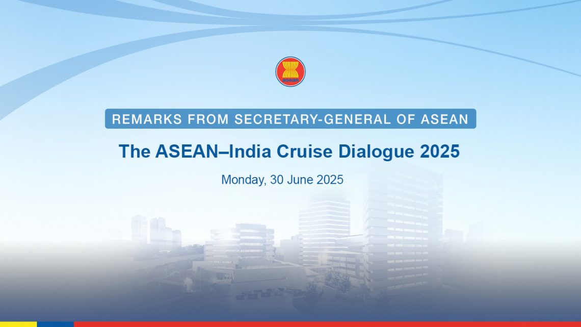 Secretary-General of ASEAN delivers Pre-Recorded Remarks at the ASEAN ...